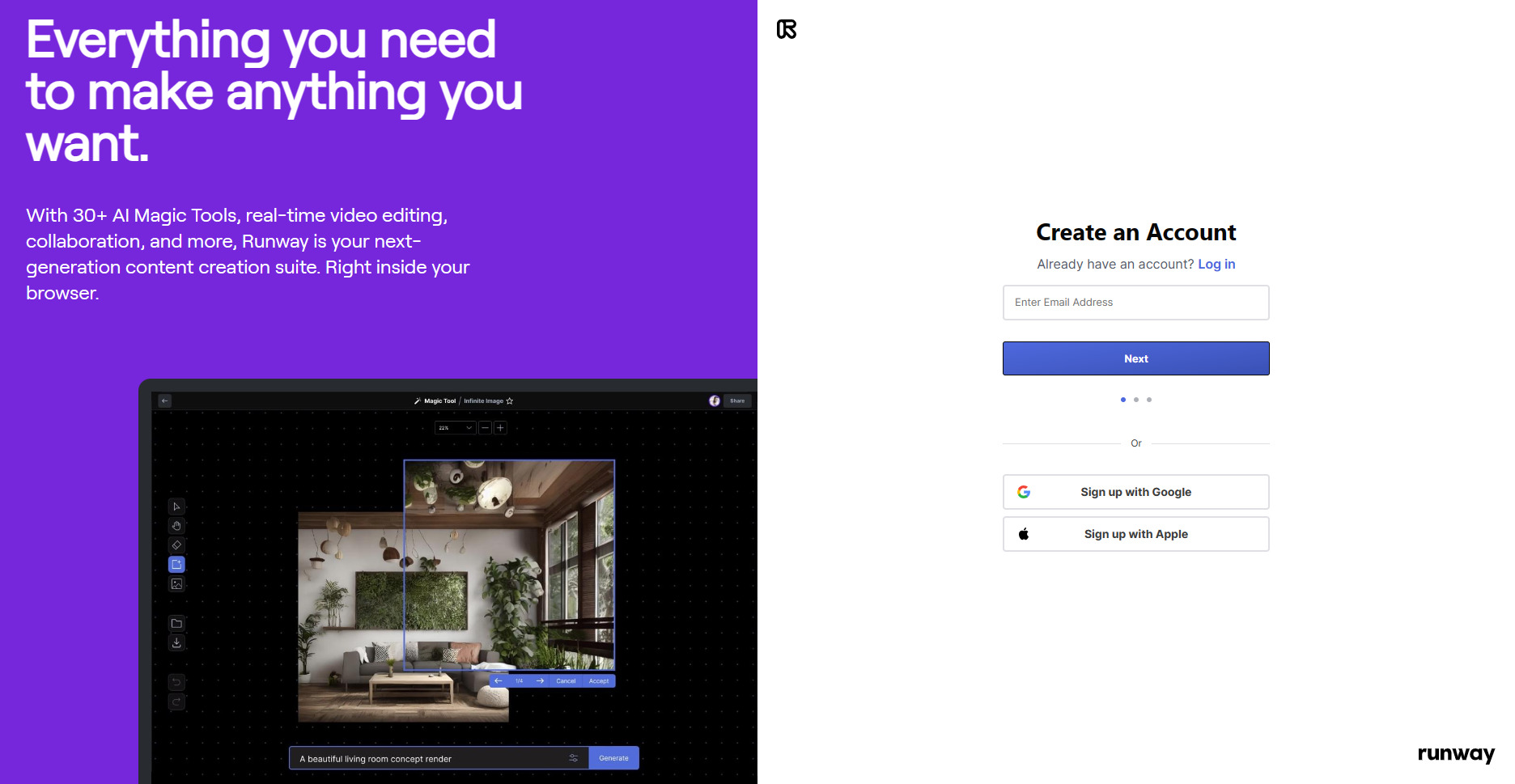 Runwayの始め方と使い方