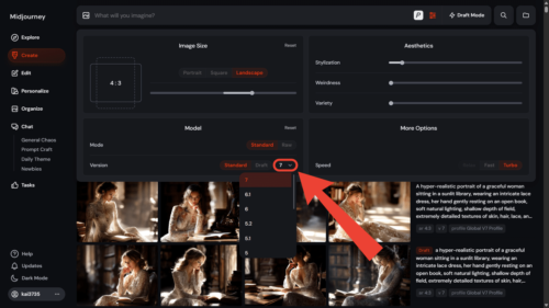 【アップデート】Midjourney V7 解説